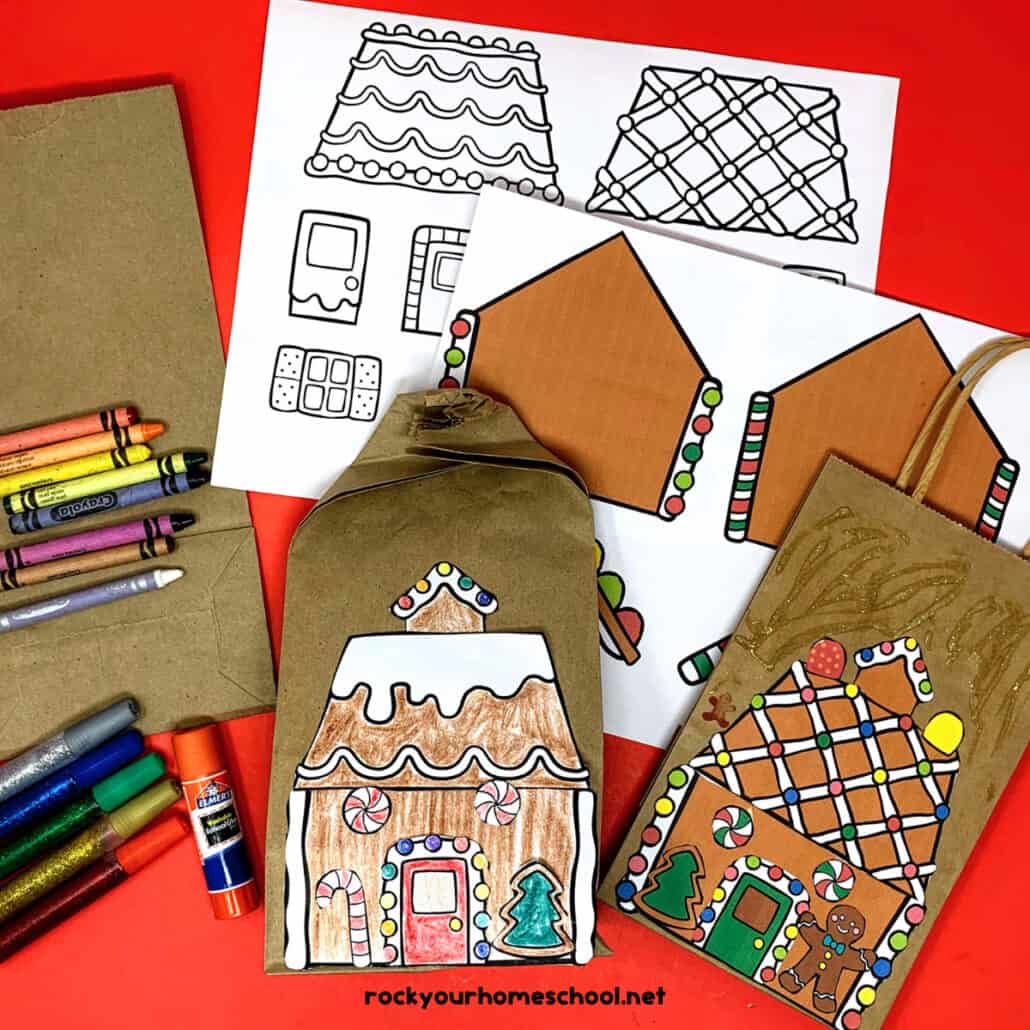 Gingerbread House Printables: How to Use for Holiday Fun (Free) - Rock ...