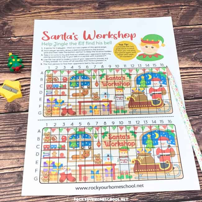 Free Printable Christmas Game for Interactive Holiday Fun for Kids ...
