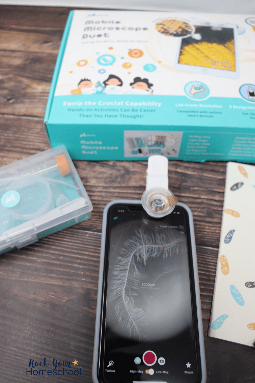 uHandy Mobile Microscope: Boost Your Homeschool Science