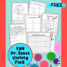 Dr. Seuss Activities Set - Rock Your Homeschool
