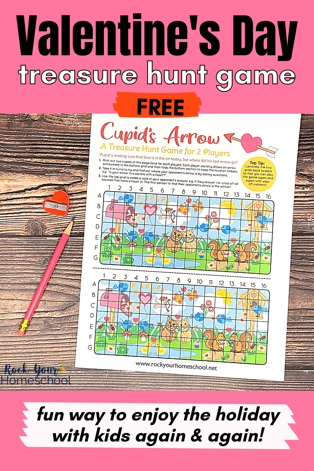 Valentine's Day Game for Kids for Super Holiday Fun (Free) - Rock Your ...