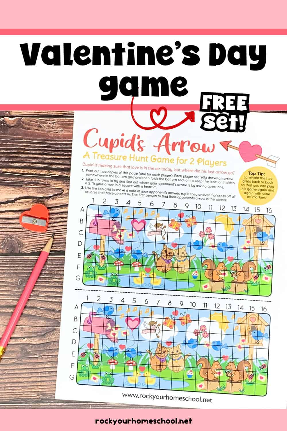 Valentine's Day Game for Kids for Super Holiday Fun (Free) - Rock Your ...