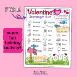 Valentine's Day Scavenger Hunt - Rock Your Homeschool