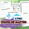 States of Matter Worksheets: 6 Ways to Make Science Fun (Free)