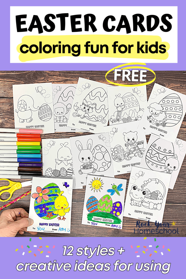 Free Printable Easter Crafts for Kids: Cute Cut and Paste Activities