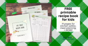 Printable Recipe Book for Kids for Creative Learning Fun (Free)