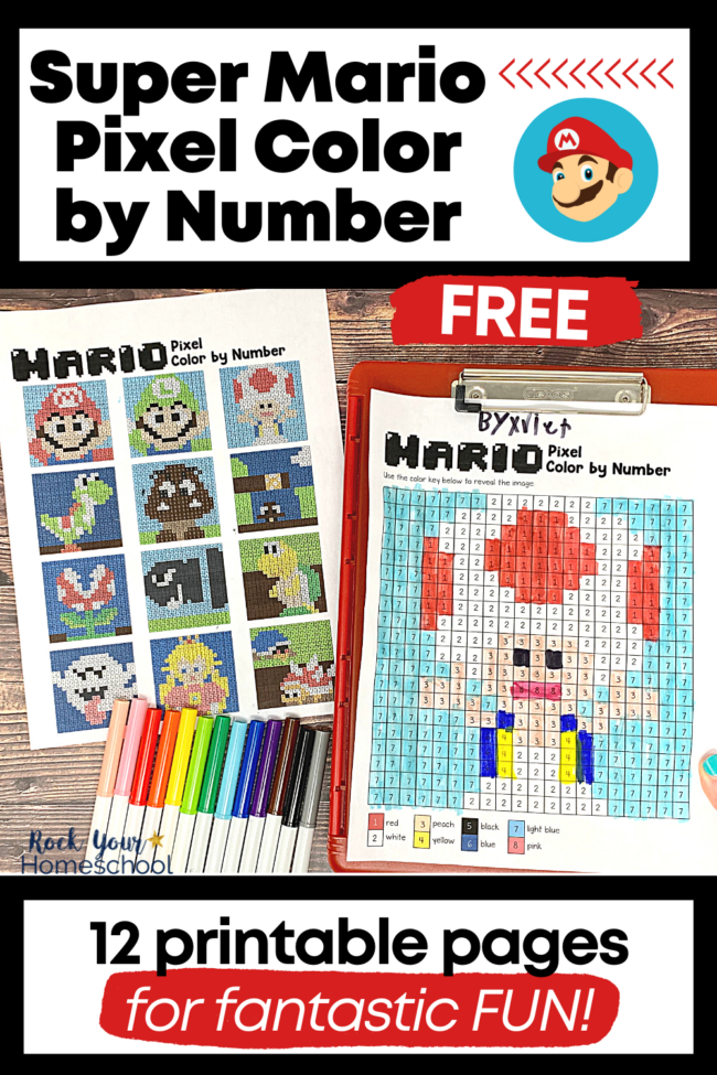 Super Mario Printables: 11 Free Activities for Fantastic Fun for Kids