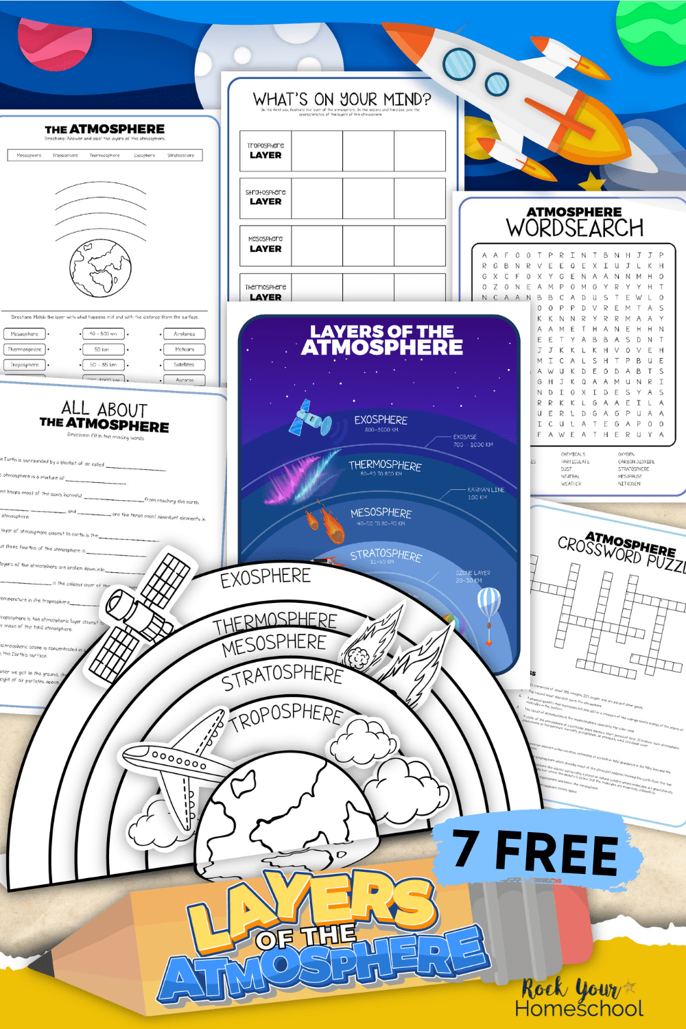 Layers of the Atmosphere Activities: 7 Free Ways to Enjoy Science