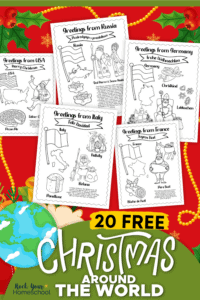 Christmas Around the World Coloring Pages (20 Free)