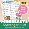 Minibeasts Scavenger Hunt - Rock Your Homeschool