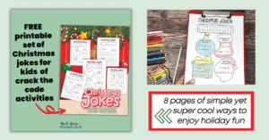 Christmas Jokes for Kids: 8 Free Crack the Code Activities - Rock Your ...