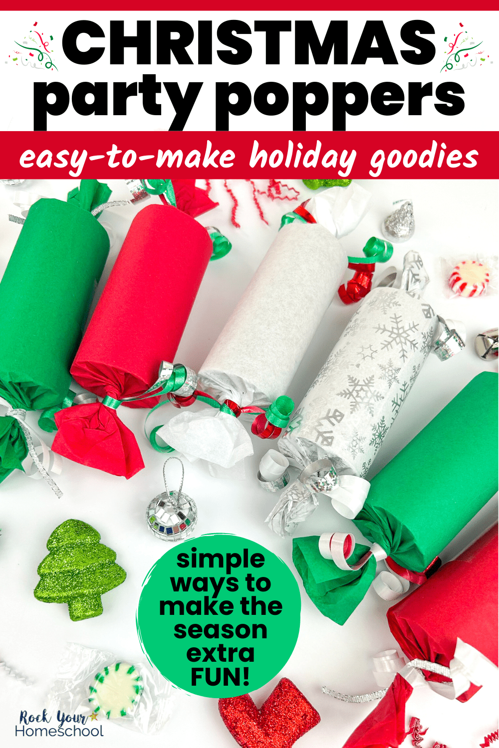 Christmas Party Poppers: How to Make These Holiday Crackers - Rock Your ...