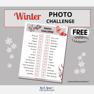 Winter Photo Challenge - Rock Your Homeschool