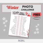 Winter Photo Challenge for a Fun Seasonal Activity (Free Printable ...