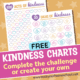 Kindness Activities for Kids: 2 Styles of Charts to Enjoy (Free) - Rock ...