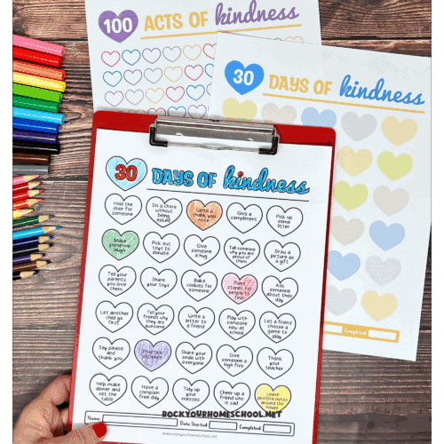 Kindness Activities for Kids: 2 Styles of Charts to Enjoy (Free) - Rock ...