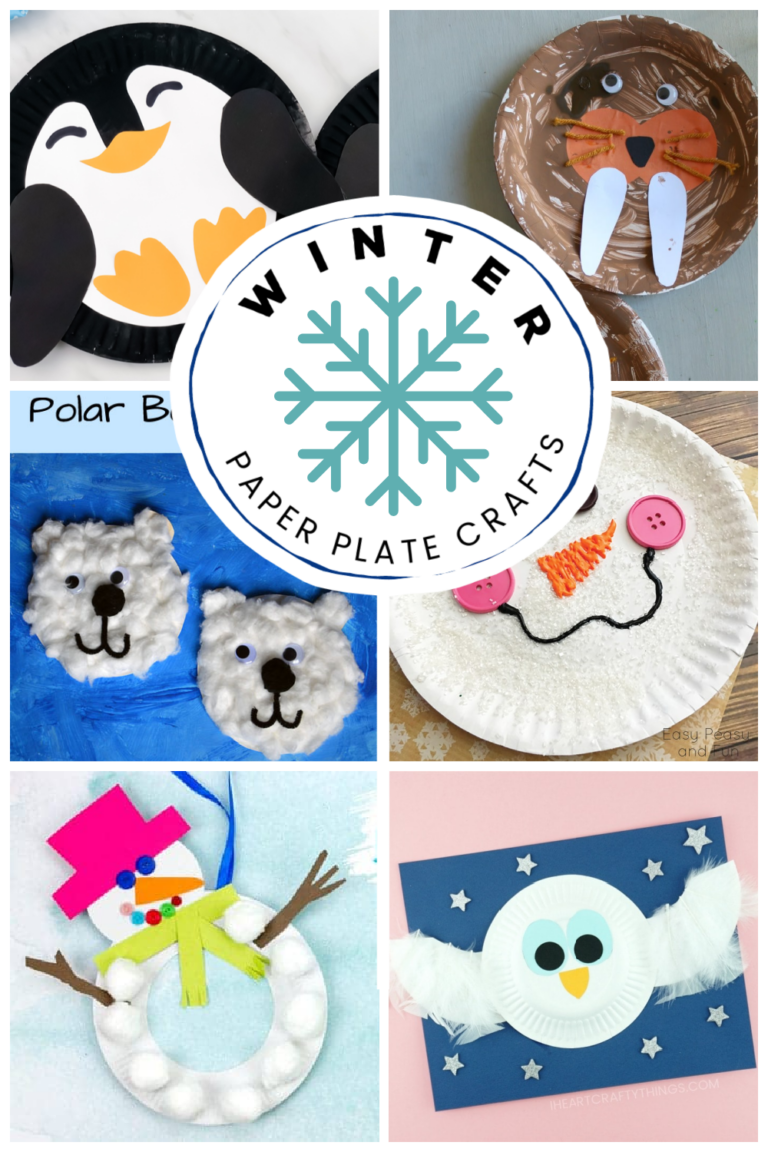 Winter Paper Plate Crafts: Cute & Easy Ideas for Kids