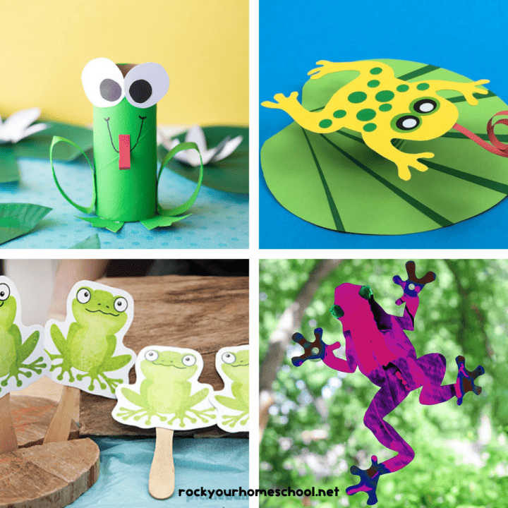 15 Fun and Easy Frog Crafts for Kids to Make and Enjoy- Rock Your ...