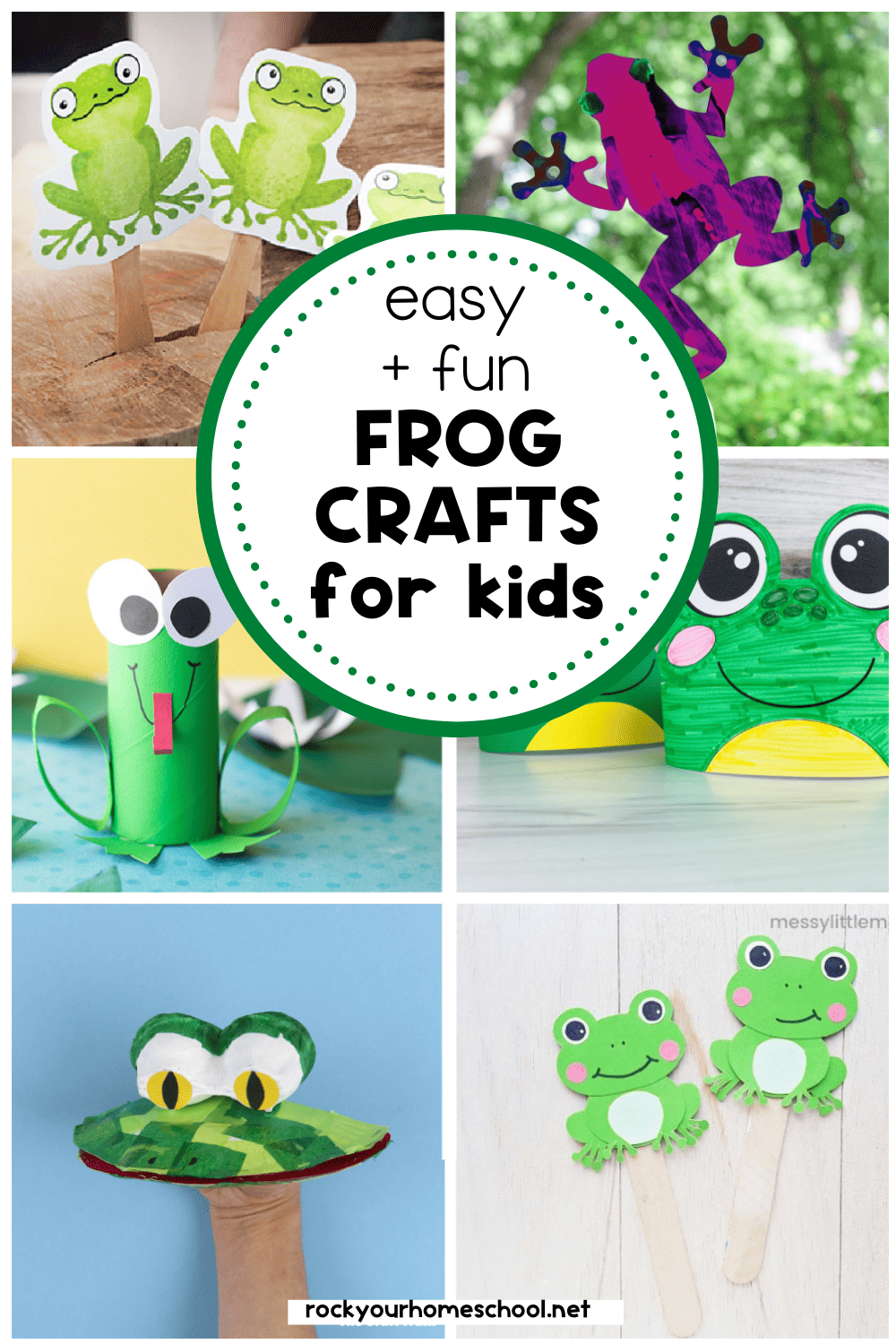 15 Fun and Easy Frog Crafts for Kids to Make and Enjoy- Rock Your ...