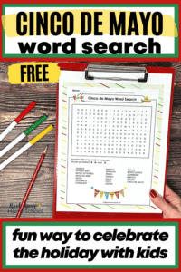 Cinco de Mayo Playdough Mats for Fun Activities for Kids (20 Free)
