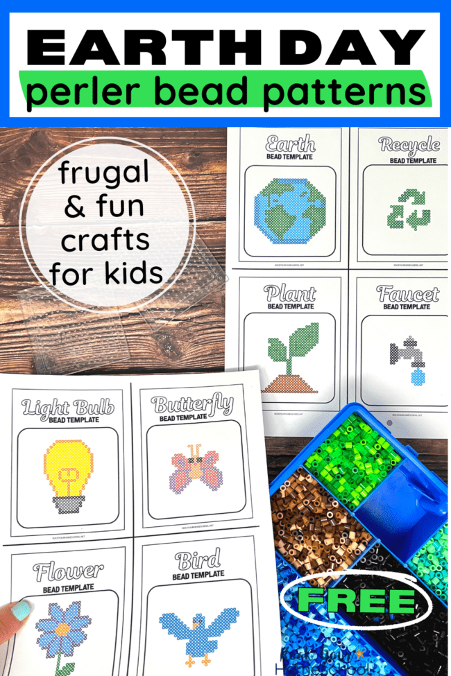 Earth Day Perler Beads: How to Make These Crafts (Free Patterns)