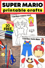 Super Mario Crafts for Fun Activities (Free)- Rock Your Homeschool