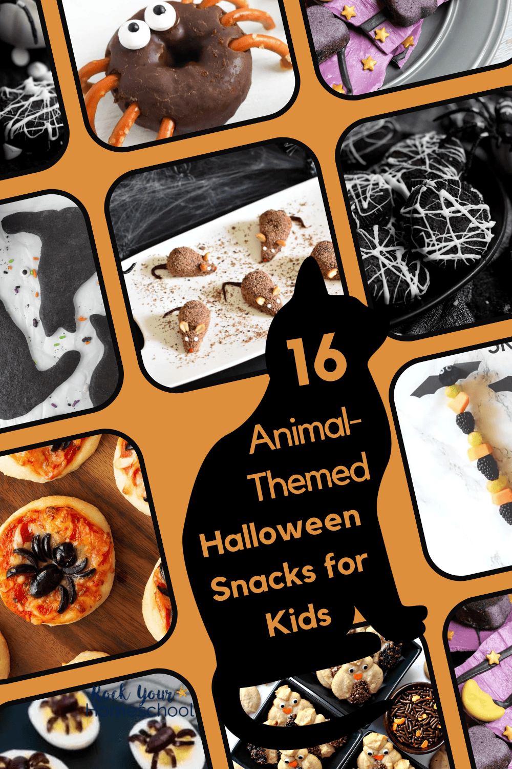 Halloween Snacks for Kids: 16 Treats with Fun Animal Themes