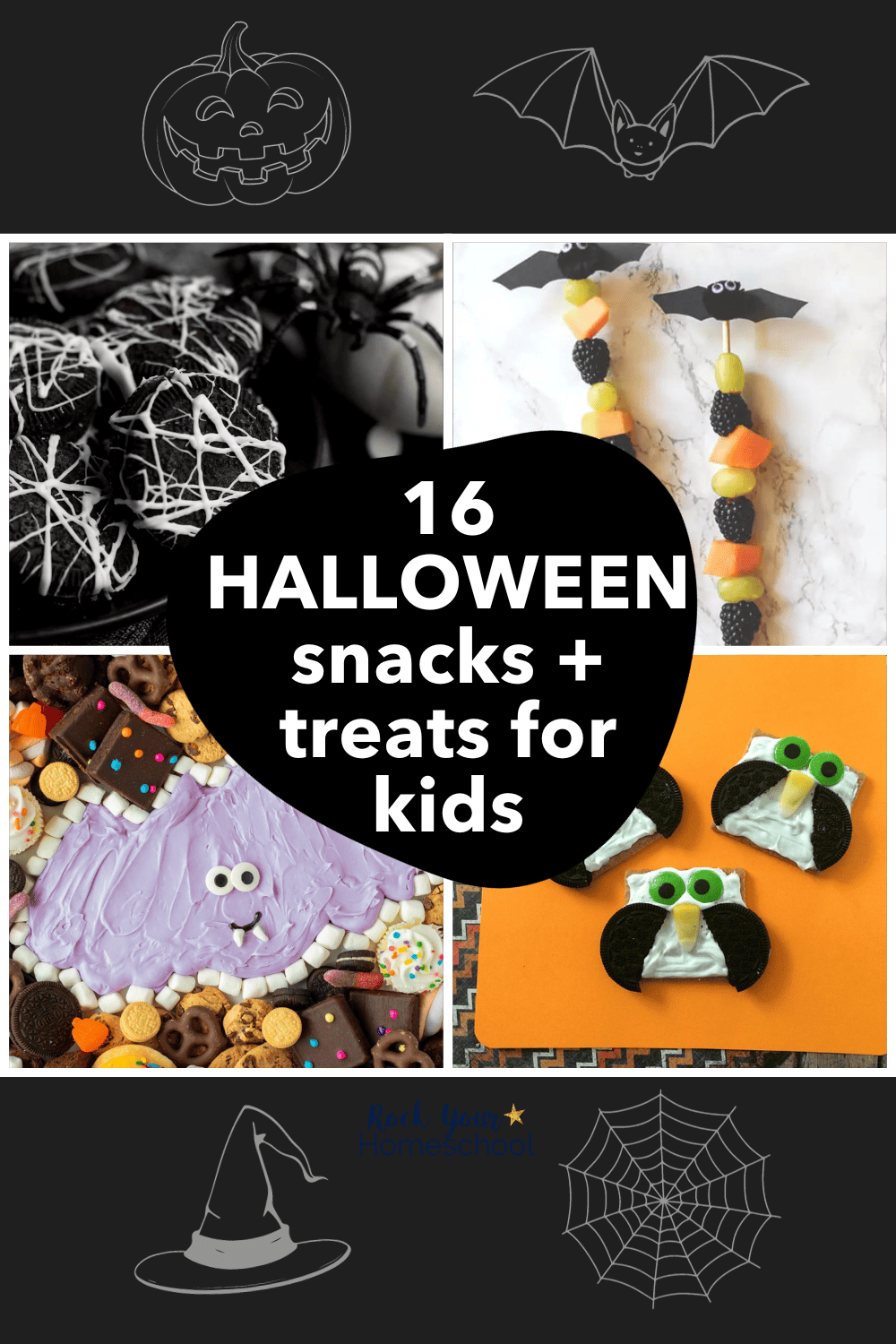 Halloween Snacks for Kids: 16 Treats with Fun Animal Themes