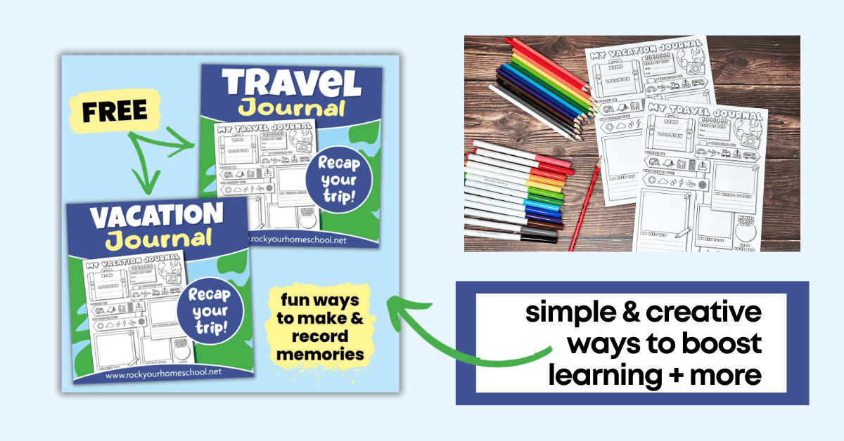 Travel Journal for Kids: Fun Ways to Boost Your Vacation (2 Free)