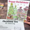 3D Christmas Craft for DIY Coloring Fun (Free Printable) - Rock Your ...