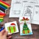 Christmas Cards for Kids to Color for Fun Surprises (12 Free)