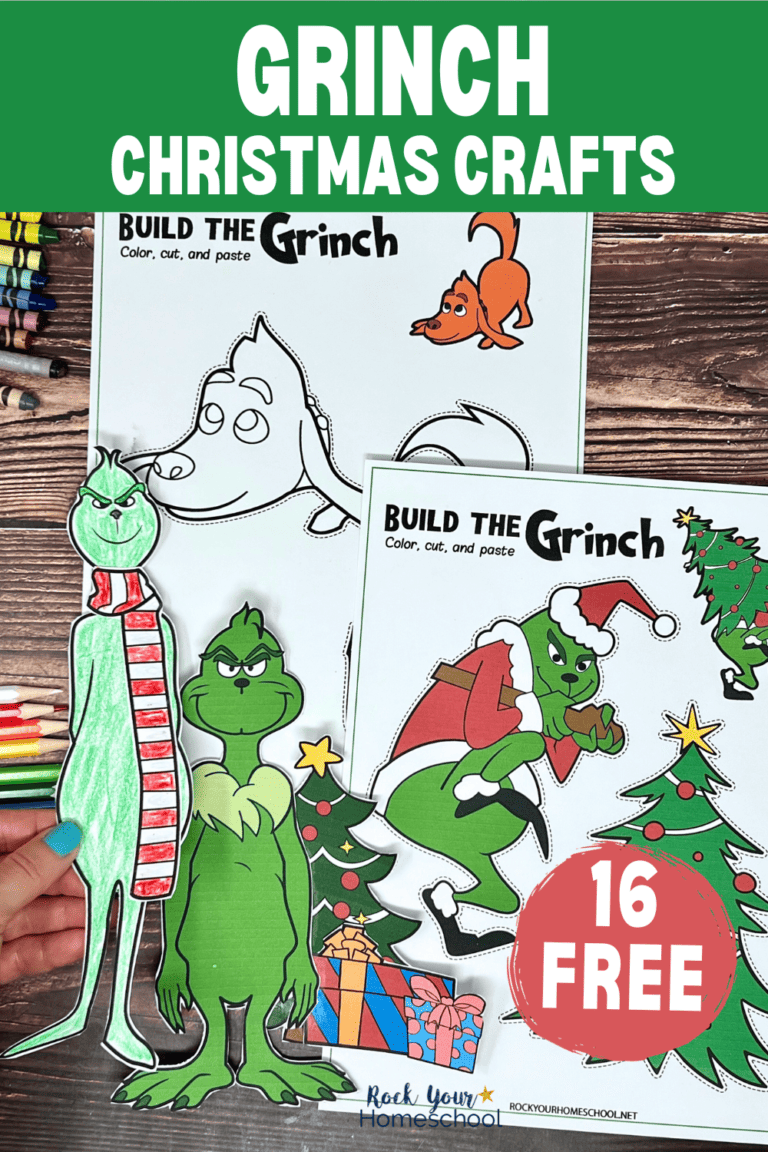 Grinch Christmas Crafts: Fun & Easy Activities (16 Free) - Rock Your ...