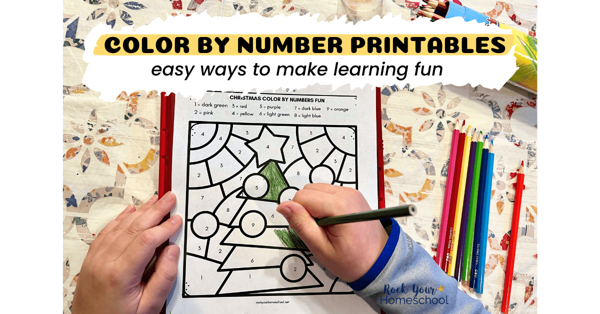 Color by Number Printables: Easy Ways to Make Learning Fun