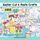 Easter Cut and Paste Craft Set - Rock Your Homeschool