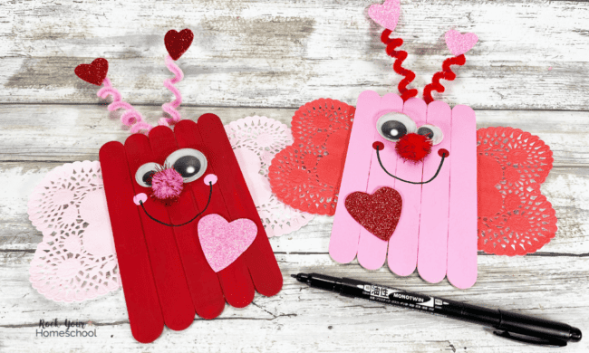 Love Bug Craft for Valentine's Day Fun with Kids