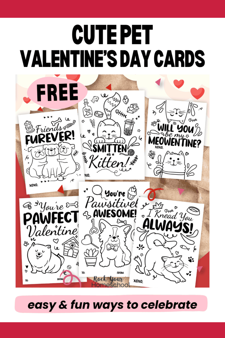 Pet Valentine's Day Cards: Cute Ways to Celebrate with Kids (Free)