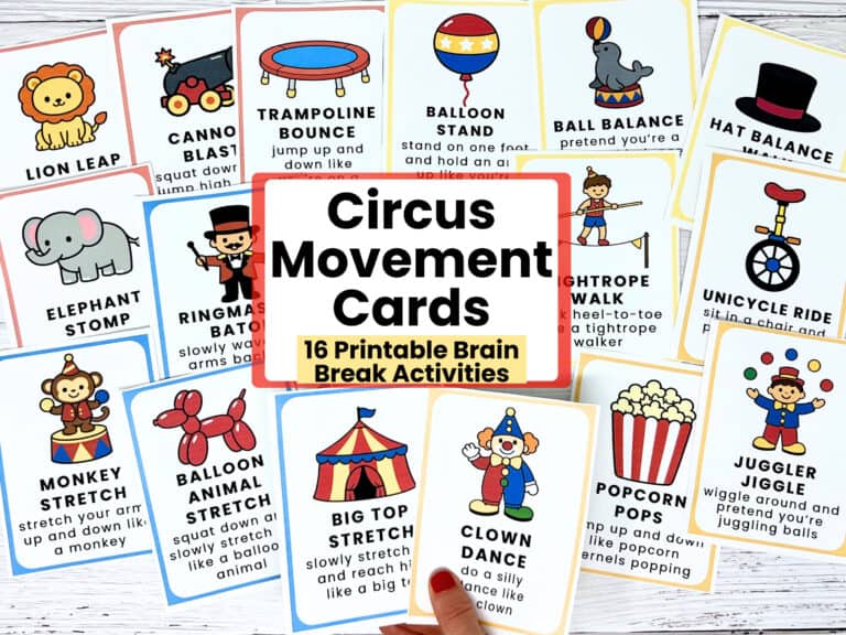 Free Circus Activities Pack of Fun Coloring Pages and More - Rock Your ...