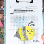 Coordinate Graphing Mystery Pictures for Spring Fun (Free)