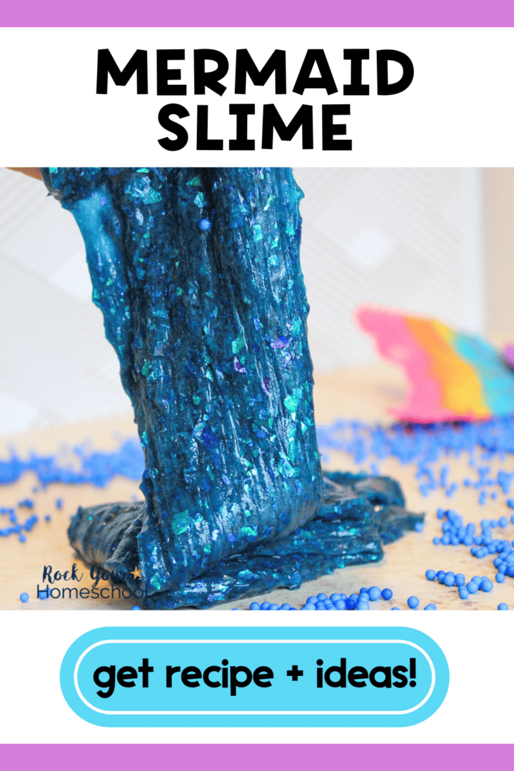 Mermaid Slime: How to Make for Sparkly DIY Fun (Free Recipe)