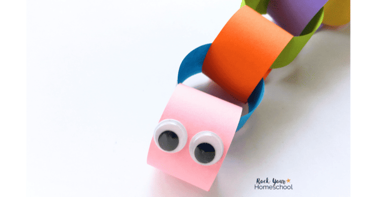 Paper Chain Caterpillar Craft: How to Easily Make & Enjoy - Rock Your ...