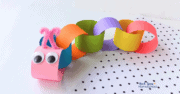 Paper Chain Caterpillar Craft: How to Easily Make & Enjoy - Rock Your ...