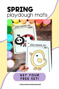 Spring Playdough Mats: Simple Seasonal Fun for Kids (Free)