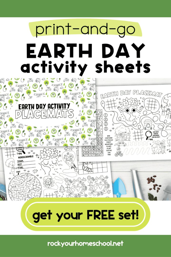 Free Earth Day Printables for Fun Ways to Celebrate - Rock Your Homeschool