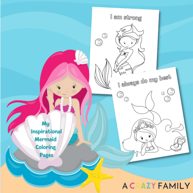 18 Free Mermaid Printables (Plus Fun Ways To Enjoy)- Rock Your Homeschool