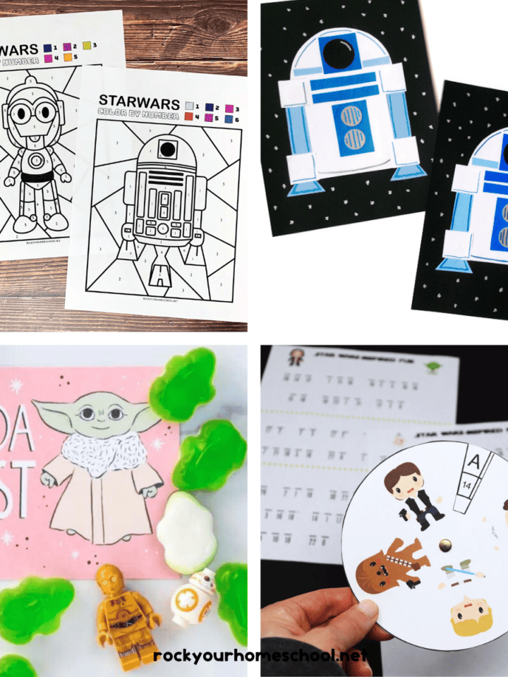 Free Star Wars Printables and Activities- Rock Your Homeschool