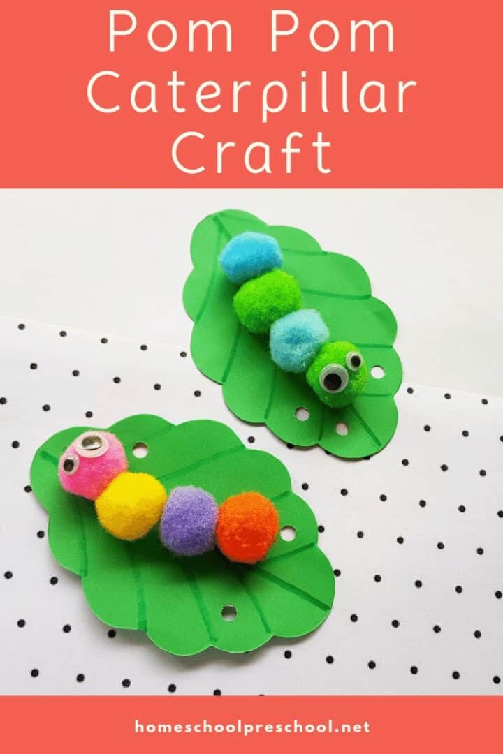Caterpillar Crafts for Kids: 12 Easy and Cute Ideas- Rock Your Homeschool