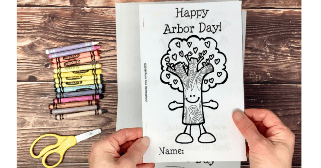 Arbor Day Coloring Pages for Kids-Updated for 2026 (Free) - Rock Your ...