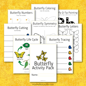 Free Butterfly Printables for Creative Learning Fun and More - Rock ...