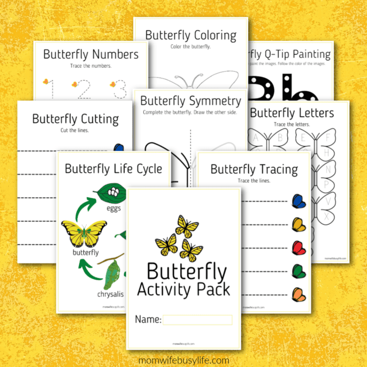 Free Butterfly Printables for Creative Learning Fun and More - Rock ...