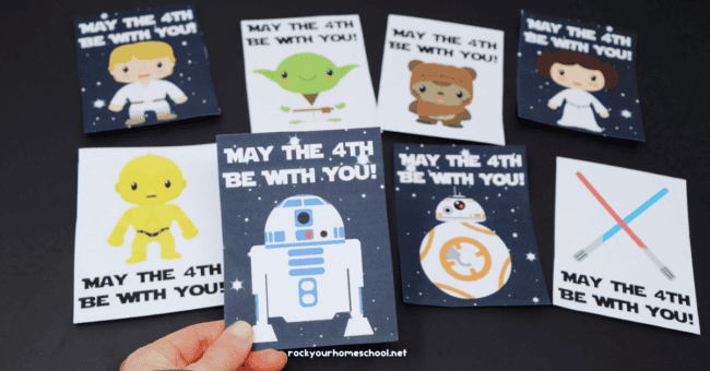 Free Star Wars Cards for May The 4th Be With You